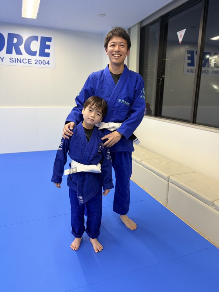 柔術が親子の話題の一つに！ | トライフォース柔術アカデミー Tri-force BJJ
